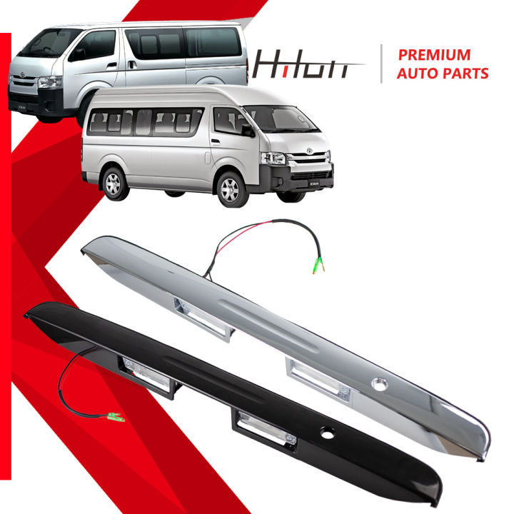 1pcs Toyota Hiace 2005-2018 Rear license plate light black 76811-26160 ...