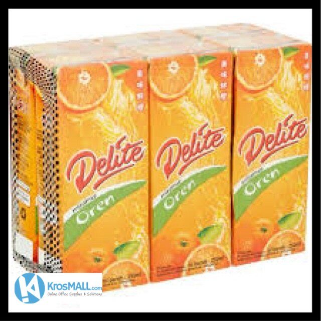 Delite Orange Drink Less Sugar 24 x 250ml | Lazada
