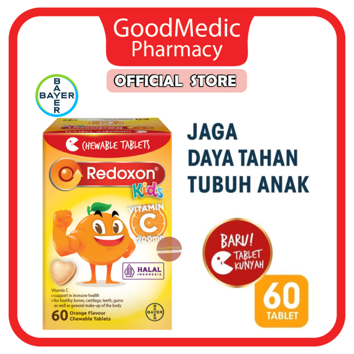 Redoxon Kids Vitamin C 200mg Chewable Tablets - 30s | Lazada