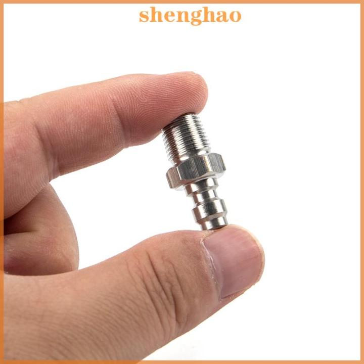 shenghao PCP Paintball Pneumatic Quick Coupler 8mm M10x1 Male Plug ...
