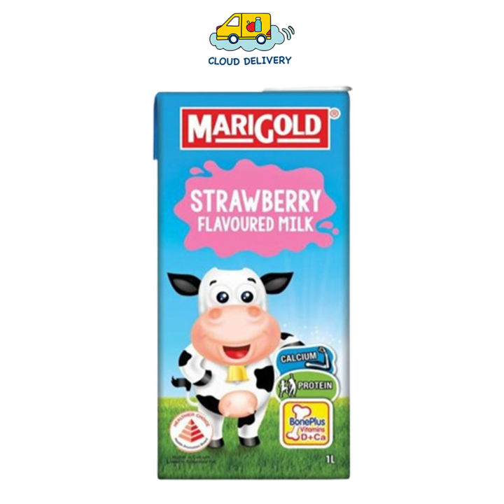 Marigold UHT Milk 1L - Strawberry | Lazada Singapore