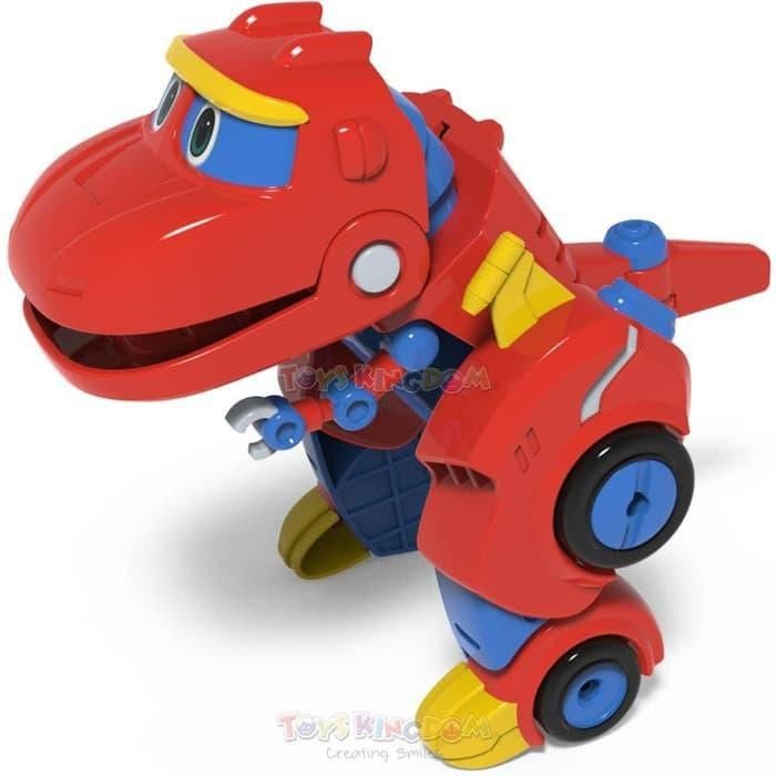 COD Toys Kingdom Gogo Dino Mini Transformation Rex Tyrannosaurus ...