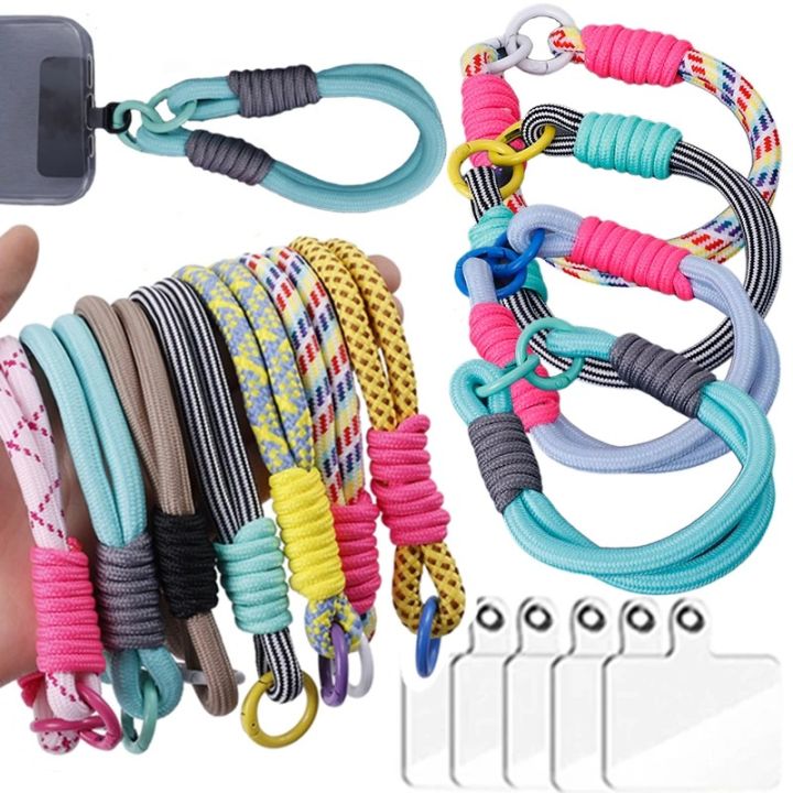 Universal Phone Anti-lost Lanyard INS Colorful Braided Rope Mobile ...