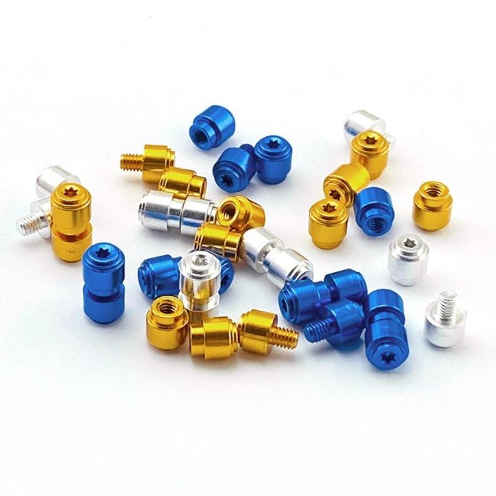 Custom Raw Aluminum Thumb Stud Screw Thumb Push Folding Knife Screw DIY ...