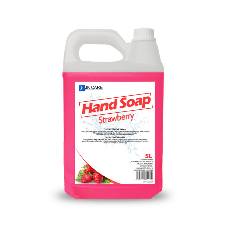 Hand Soap Sabun Cuci Tangan 5 Liter Strawberry | Lazada Indonesia