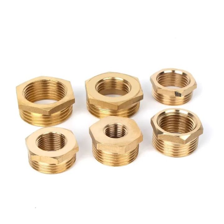 M5 M6 M8 M10 M12 M14 M16 M20 Metric Male To Female Thread Brass Reducer ...