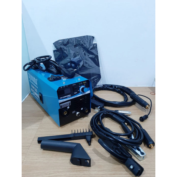 FUJIYAMA Inventer Welding FW 120 Mesin Las MIG CO Tanpa Gas Bisa MMA ...