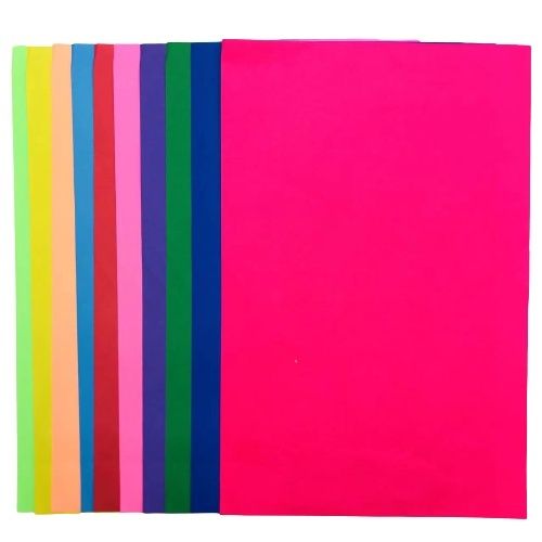 Colored A4 Copy Paper Multi-size Double Sides Origami 10 Different ...