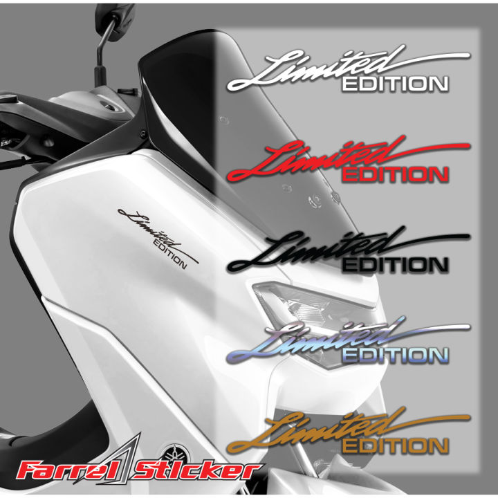 Sticker Limited Edition stiker motor mobil 15 cm | Lazada Indonesia