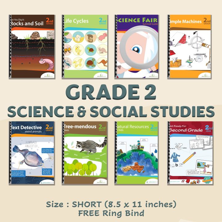 GRADE 2 SCIENCE & SOCIAL STUDIES (Worksheets / Workbooks) | Lazada PH