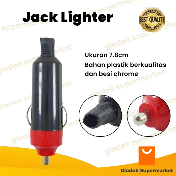 Jack Lighter Colokan Mobil Male Jek DC Korek Socket Car | Lazada Indonesia