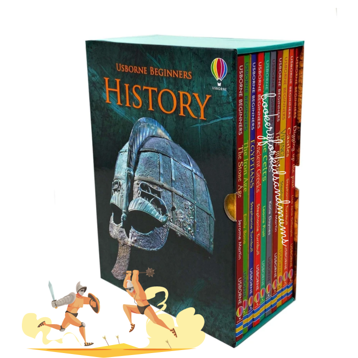Usborne Beginners HISTORY - 10 books, box set | Lazada PH