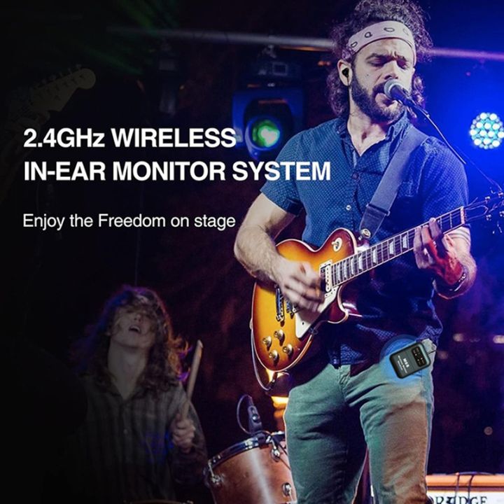【PTC】-2.4G Wireless in Ear Monitor System Wireless IEM with Transmitter ...