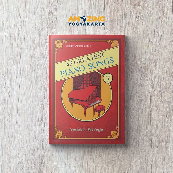 Classic Piano Book - 45 Greatest Piano Songs Level 3 | Lazada PH