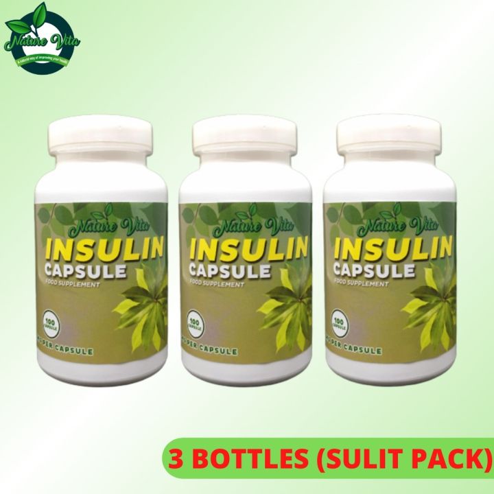 Hot sell helietong8212 Nature Vita 3 Bottles Insulin Capsule Anti ...