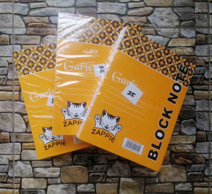 Block Note Garis 1/2 F Besar isi 200buku/Box | Lazada Indonesia