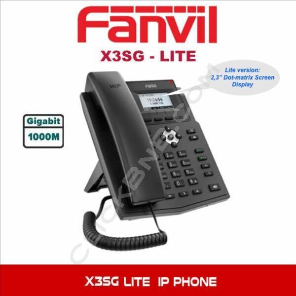 FANVIL X3SG-LITE IP PHONE ( POE & GIGABIT )-Shelishop13 | Lazada Indonesia