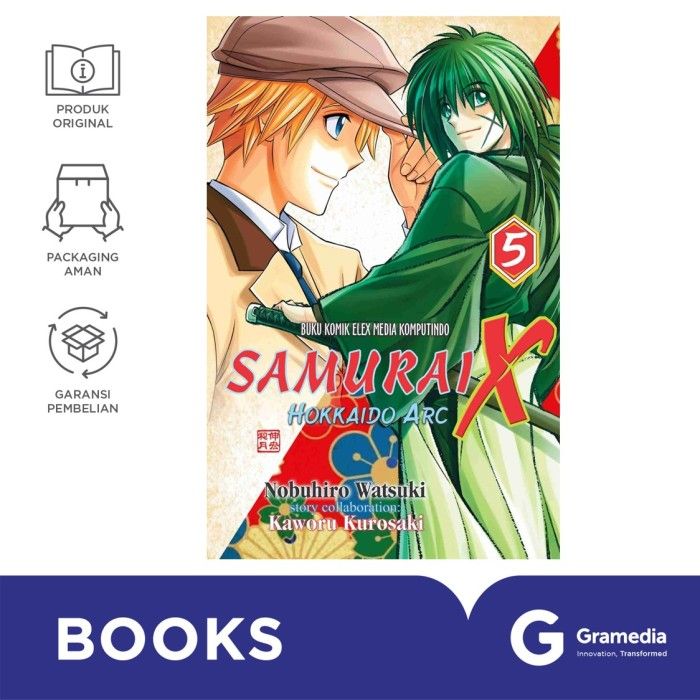 Komik Samurai X Hokkaido Arc vol. 05 (Nobuhiro Watsuki) | Lazada Indonesia