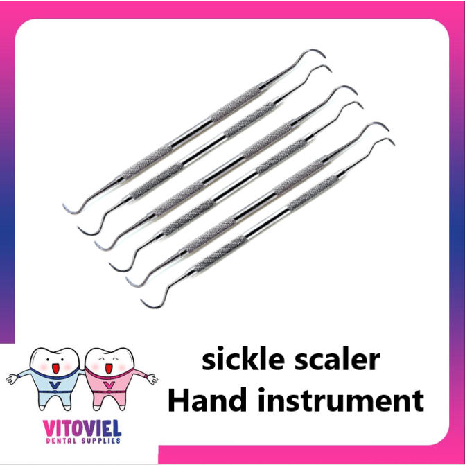 sickle scaler dental hand instrument | Lazada PH