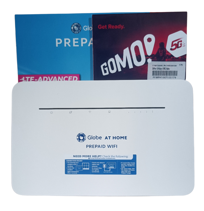 Globe at Home CAT7 LTE-Advanced Prepaid WiFi Router Modem with 30 days ...