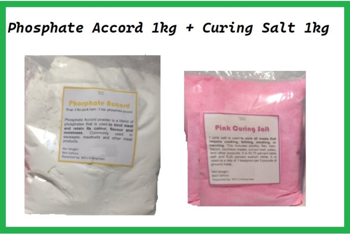 Phosphate Accord 1kg + Curing Salt 1kg | Lazada PH