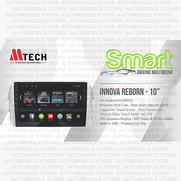 MTECH Android Full HD Touchscreen Special OEM Head Unit for Innova ...