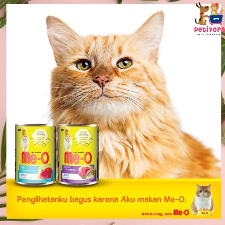 Meo Kaleng Tuna 400 Gram Makanan Kucing Basah Original | Lazada Indonesia