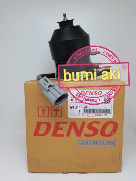 MOTOR FAN RADIATOR ATAU EXTRA FAN TOYOTA ALPHARD ANH10 & NEW CAMRY 2006 2007 2008 2009 2010 ...