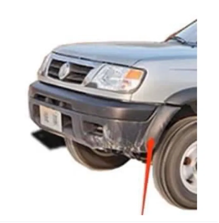 Nissan Frontier 4x4 D22 front bumper flare / flare extension | Lazada PH