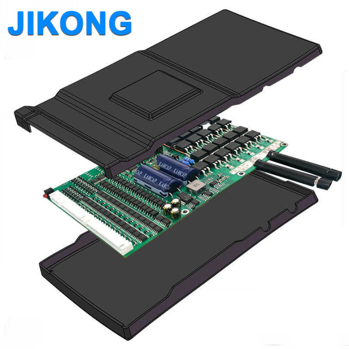 JK Smart BMS Active Balance Current 1A 8S-24S Lifepo4 Li-ion LTO Battery Protection Board 150A ...