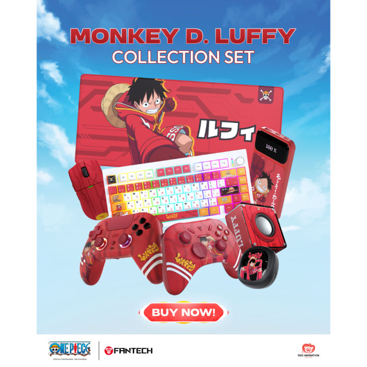 Fantech x One Piece LUFFY Limited Edition Gaming Keyboard Mouse ...