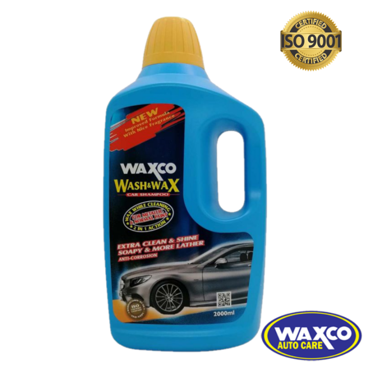 WAXCO Wash & Wax Car Shampoo (2000ml) | Lazada