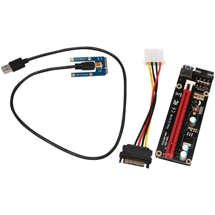 Mini PCIe to PCI Express 16X Riser for Laptop External image Card EXP ...