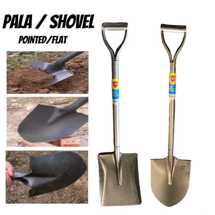 PALA/SHOVEL Metal with Handle and Head Only Heavyduty | Lazada PH