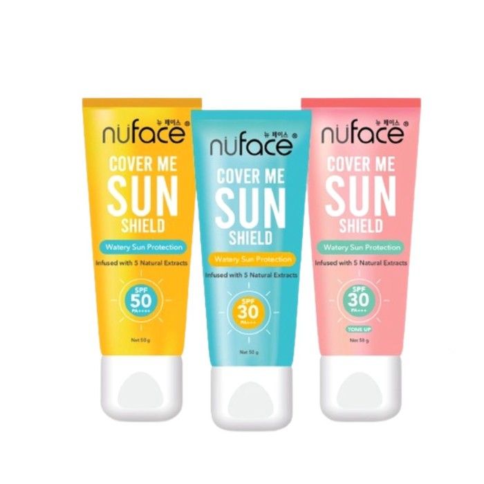 NUFACE Cover Me Sun Shield SPF 30PA+++ 50g | SUNSCREEN TABIR SURYA BY ...