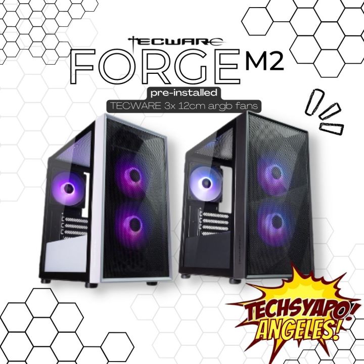 TECWARE FORGE M2 ARGB TG MESH CASE | Lazada PH