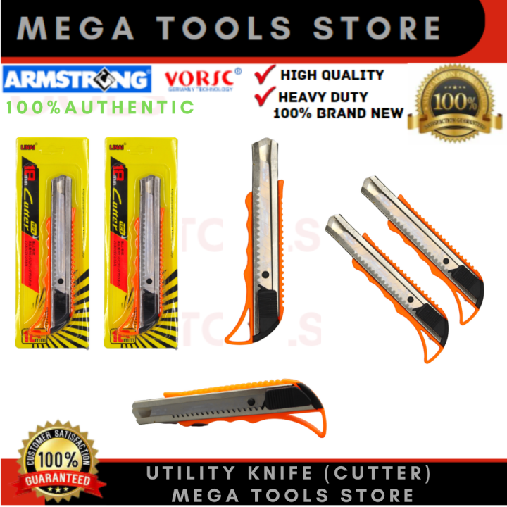 UTILITY KNIFE (CUTTER) MEGA TOOLS STORE | Lazada PH