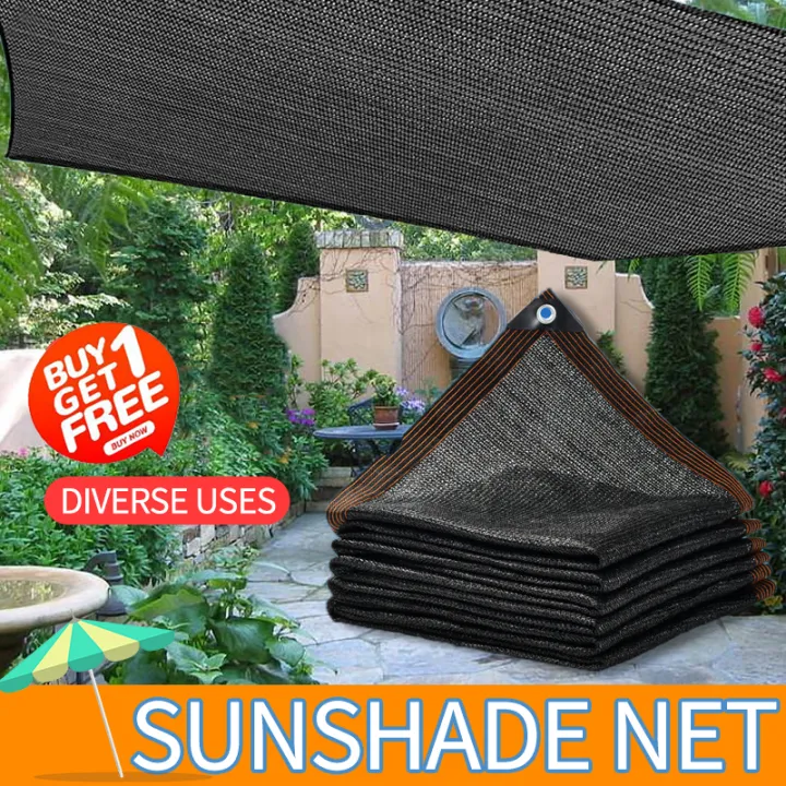 Garden Sun Shade Net Outdoor SunShade Net Waterproof Anti-Uv 90% Shades ...