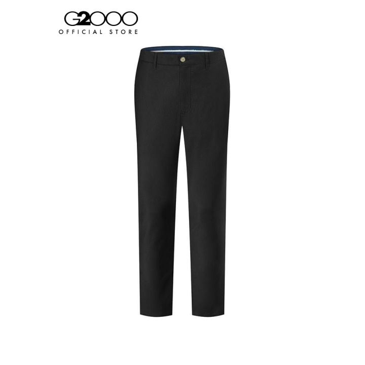 G2000 กางเกงขายาวแบบลำลองสำหรับผู้ชาย ทรง EXTRA SLIM FIT รุ่น 3616100599 BLACK | Lazada.co.th