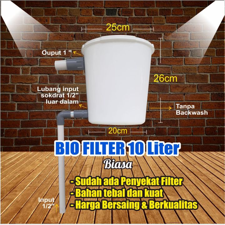 BIO FILTER EMBER KOMPLIT & BIASA 10 dan 25 Liter | Lazada Indonesia
