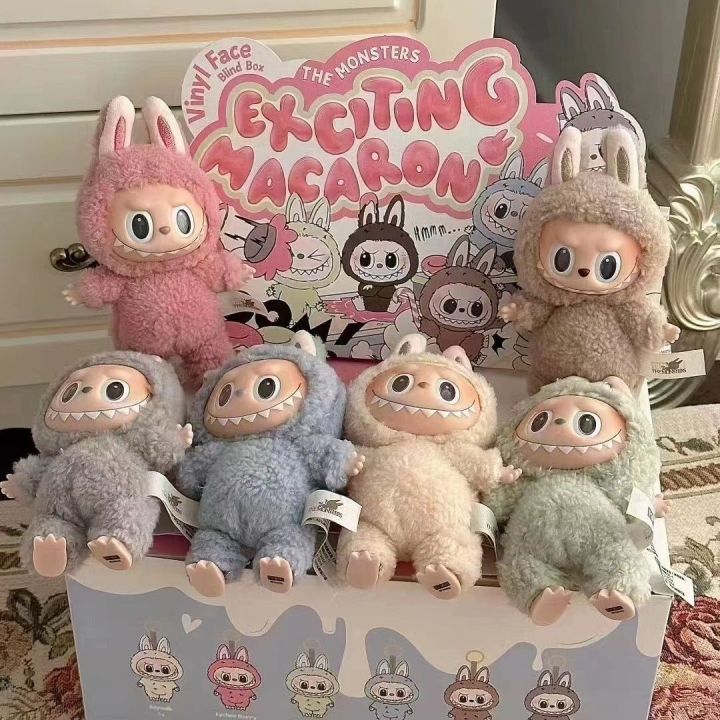 Bubble Mart labubu Buta Boneka Mewah Labubut Vinil Jantung Macaron | Lazada