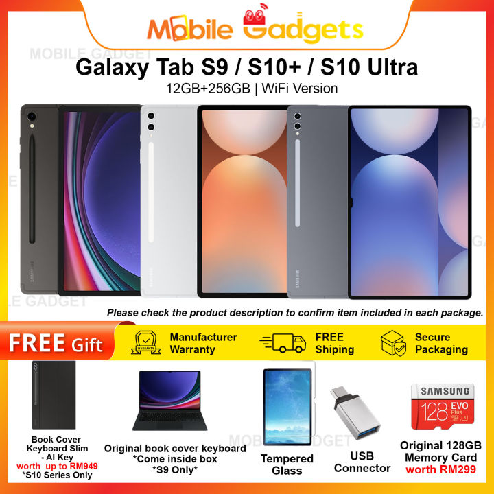 Samsung Galaxy Tab S9 / Tab S10+ / Tab S10 Ultra WiFi [12GB+256GB ...