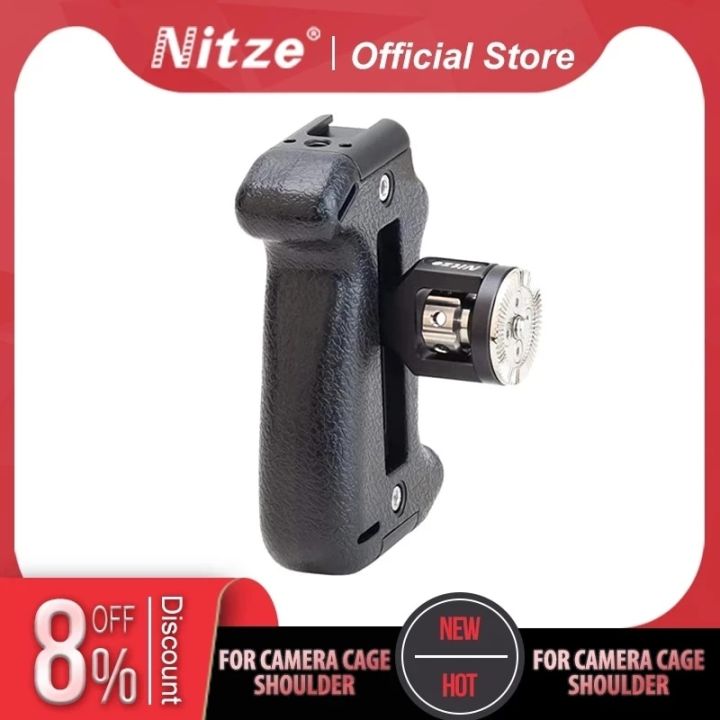 Camera Mount Nitze Adjustable Side Stinger Camera Handle Grip For ...