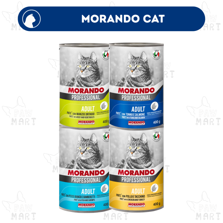 Morando Professional Cat Wet Food in Can 400g | Lazada PH