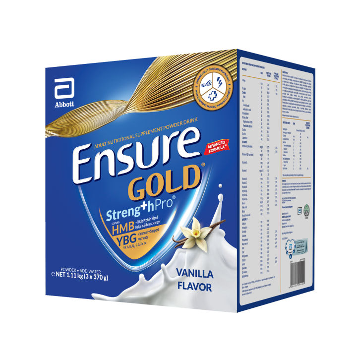 Ensure Gold HMB Vanilla 1.1KG For Adult Nurition | Lazada PH