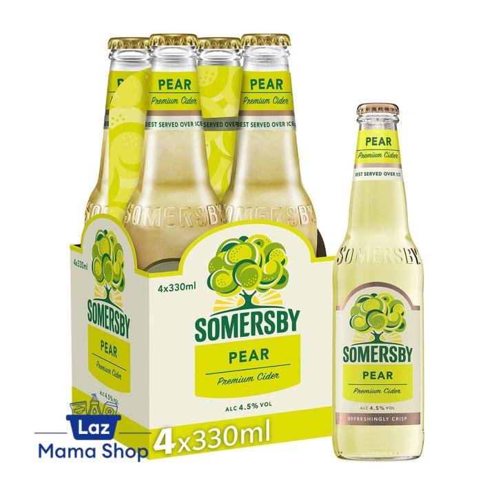 Somersby Pear Cider 330ml 4s Pint Bottle (Laz Mama Shop) | Lazada Singapore