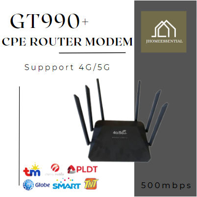 GT990 CPE Router Modem (Modified 3G 4G 5G LTE WiFi) Home Hotspot & Sim ...