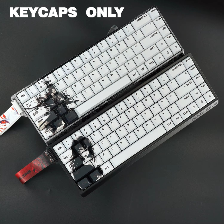 NPKC Cherry Profile Keycaps Anime Keycap PBT caps For MX Switch 60% 65% ...