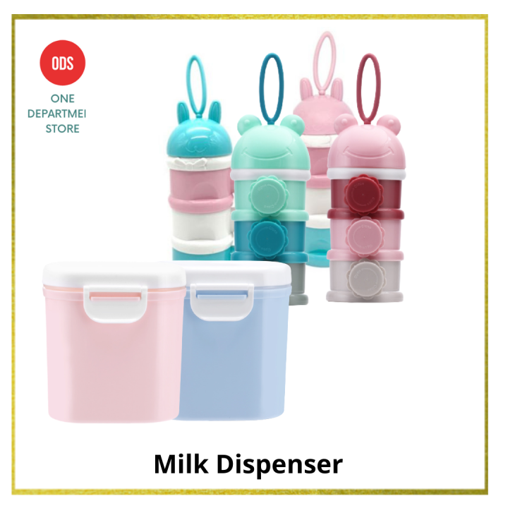 One Dep't Store Milk Powder Formula 3 Layer Dispenser Feeding Case Food ...