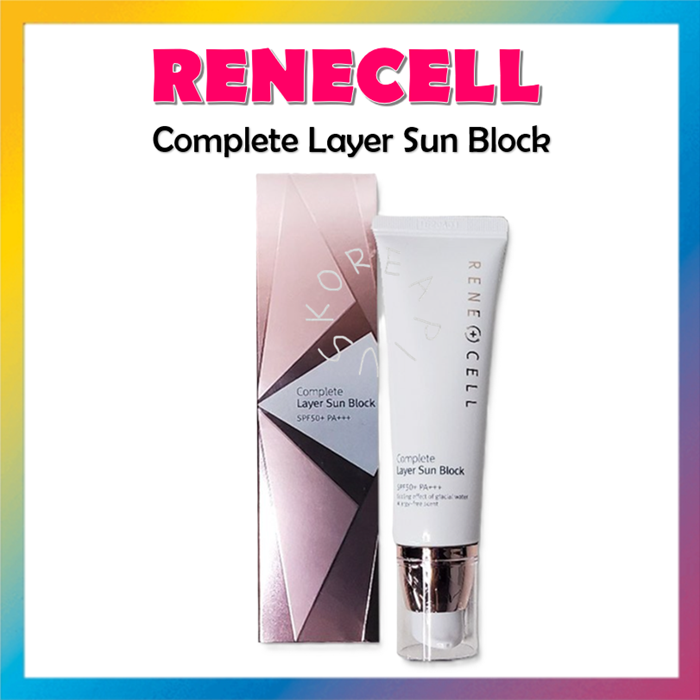 [RENECELL] Complete Layer Sun Block SPF50+ PA+++ 50ml | Lazada